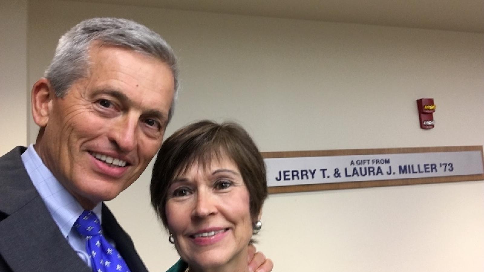 Laura J. and Jerry T. Miller Endowed Scholarship Ensures Success of ...