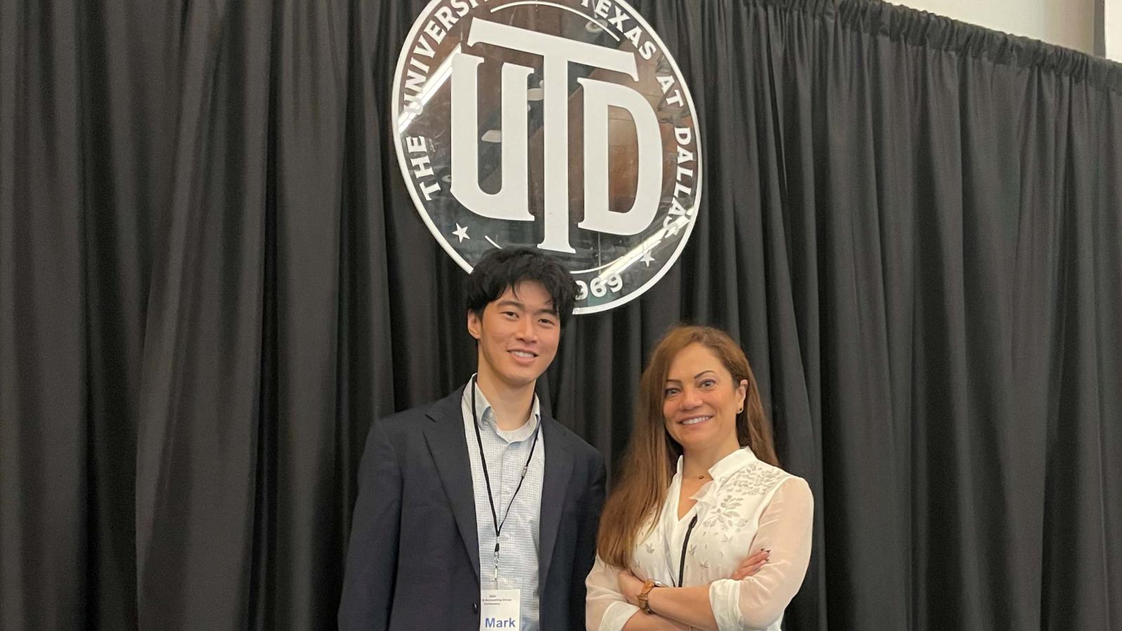 Golshan and Chen present paper at 3rd Annual Labor and Accounting Group ...