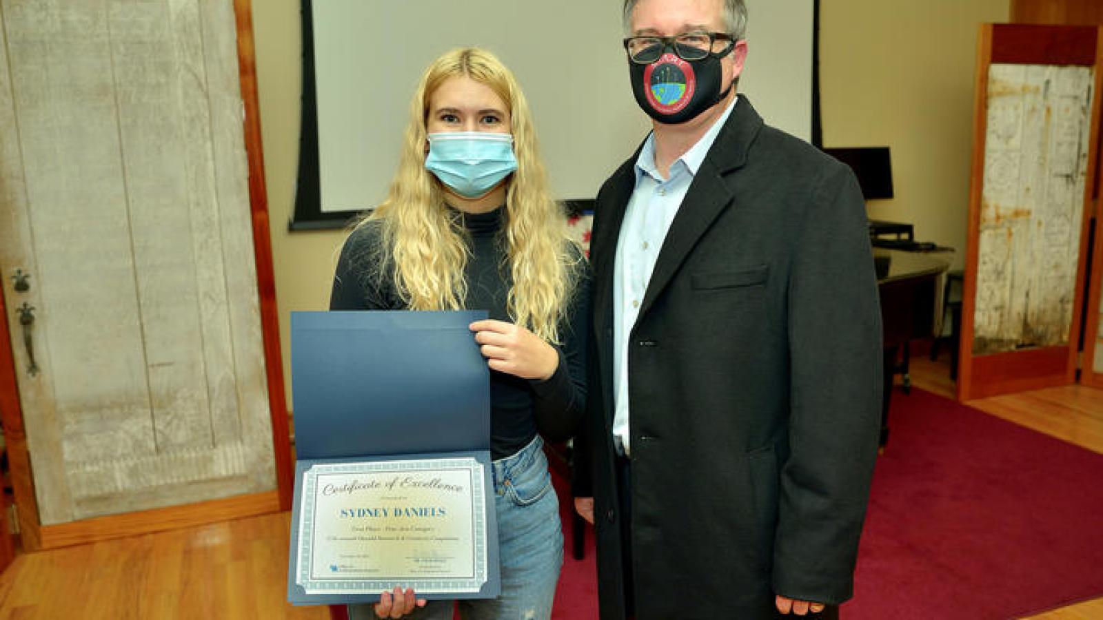 Daniels places first in 2021 Oswald Research Competition | Gatton ...