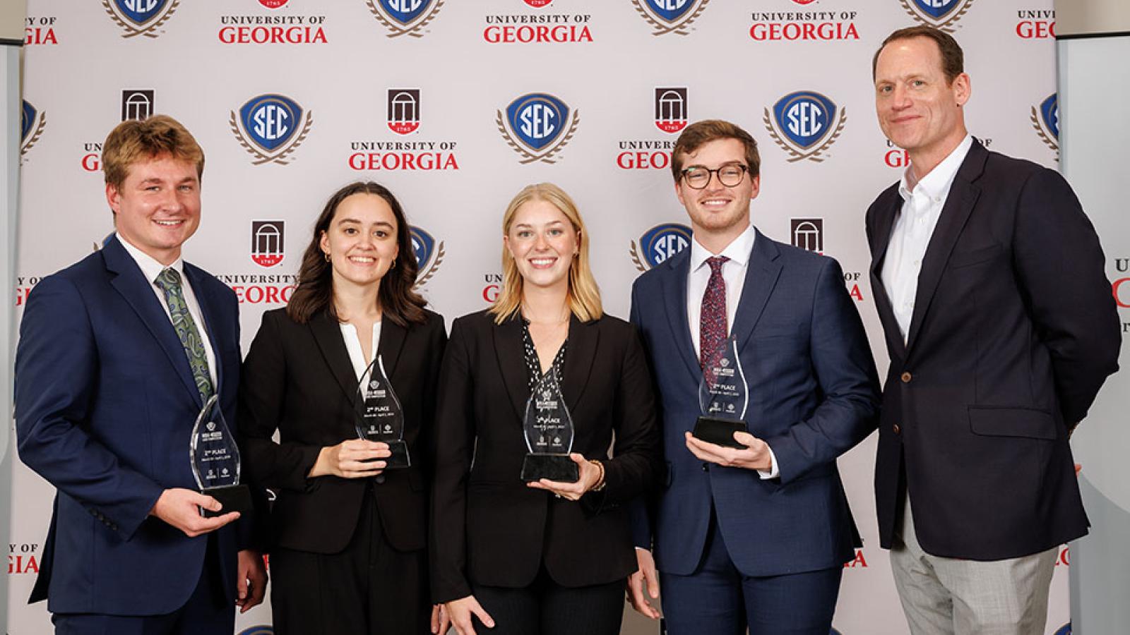 MBA team places 2nd in SEC Case Competition | Gatton College of ...